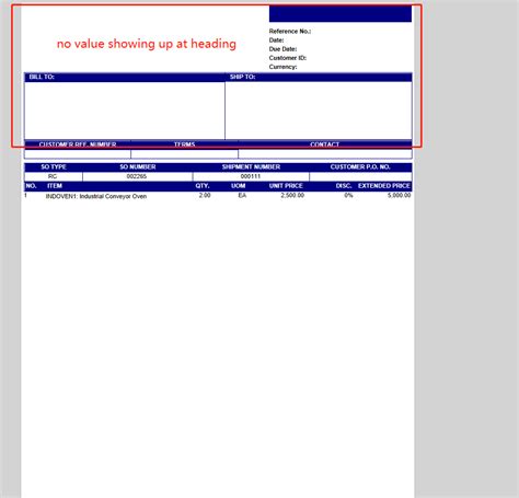Acumatica Document Report Invoice Title Does Not Show Value From Page Heading Stack Overflow