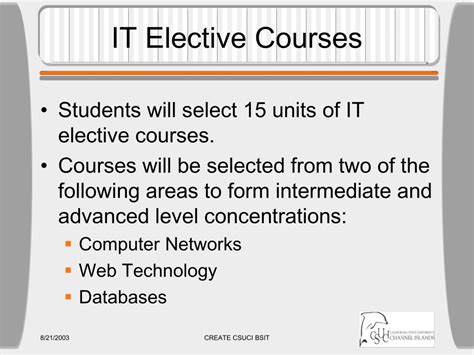 Ppt Bachelor Of Science In Information Technology Powerpoint