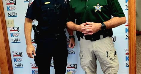 First Responder Friday Guests Coal City Police Chief Mike Imhoff And Deputy Chief Dave Moran