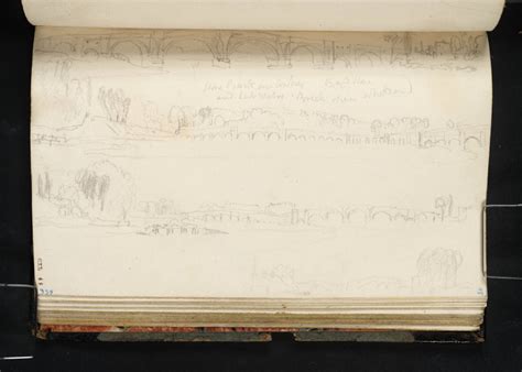 Joseph Mallord William Turner Four Views Of Walton Bridge Circa 1816