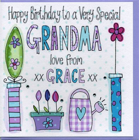 Printable Grandma Birthday Cards Plan Your Year Easily