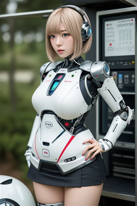 Masterpiece Best Quality Extremely Detailed Japanese Android Girl