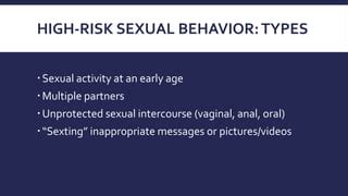 Adolescent Sexual Behavior Pptx Parenting Teens Parenting