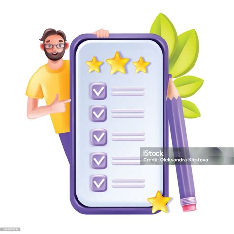 3d 온라인 설문 조사 디지털 리뷰 피드백 벡터 양식 고객 경험 평가 개념 스마트폰 3차원 형태에 대한 스톡 벡터 아트 및 기타 이미지 3차원 형태 가리키기 개념