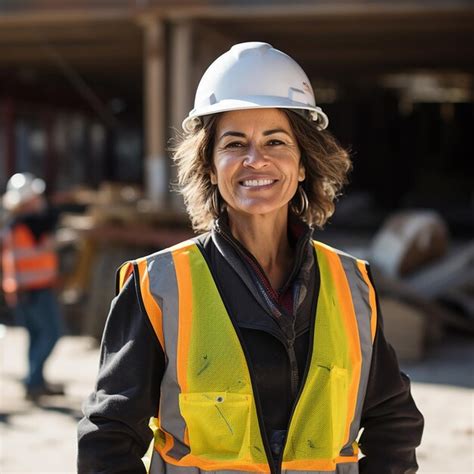 Premium Photo Woman On The Construction Site Building Dreams With