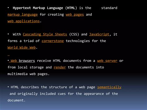 Web Design Using Html Odp Web Design And Html Internet