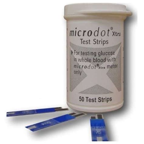 Test Strips Glucose Microdot® Xtra Ems Superstore