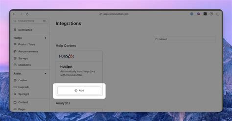Hubspot Cs Support Integration Command Ai Docs