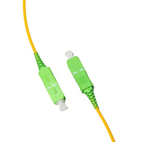 Fiber Patchcord SC APC SC APC SM G657 A1 Simplex 2 0mm LSZH Shaxon Industries