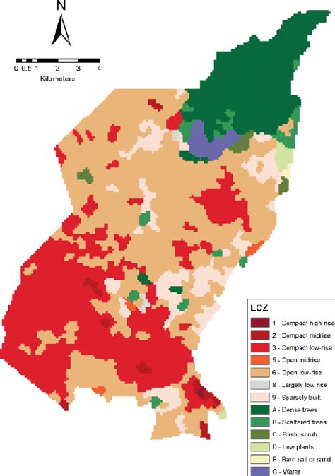 Figure 8 From Gis Based Mapping Of Local Climate Zones Using Fuzzy Logic And Cellular Automata