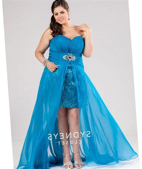 Plus Size High Low Prom Dress Pluslookeu Collection