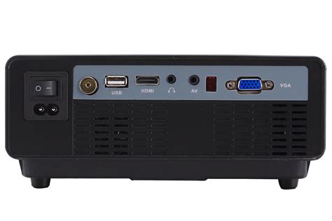 Yi Mini Projector Mini Portable Hd P Led Micro Projector With Hdmi Usb Vga Av Tv