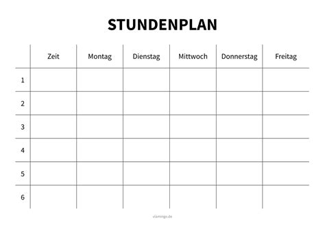 Stundenplan 8 Vorlagen Für Die Schule Zum Ausdrucken And Ausfüllen