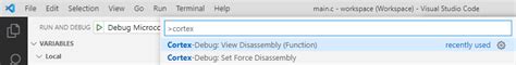 View Disassembly Mcu On Eclipse