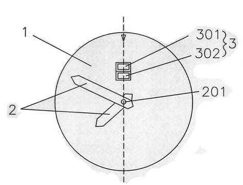 A Pointer Positioning Mechanism Of A Watch Its Positioning Method And Pointer Zeroing And