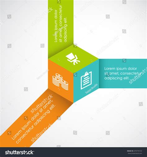 Cube Strategy Infograhics Elements Design Your Stock Vector Royalty Free 479770153 Shutterstock