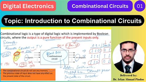 Introduction To Combinational Logic Circuits 01 Digital Electronics Youtube