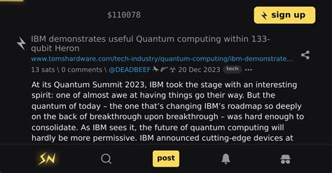 Ibm Demonstrates Useful Quantum Computing Within 133 Qubit Heron Stacker News ~tech