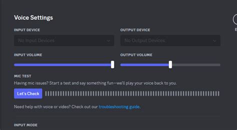 Been Dealing With This For A Week Discord Doesnt Detect Any Input Or Output Devices I Use