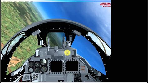 Microsoft Flight Simulator X F 14 Crappy Recording Youtube