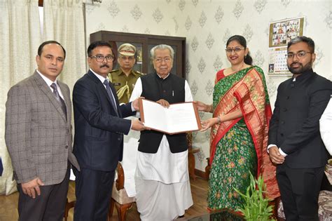 छत्तीसगढ़ विधानसभा चुनाव 2023 मुख्य निर्वाचन अधिकारी द्वारा राज्यपाल