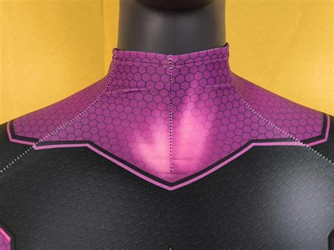 Star Sapphire Suit Purple Energy Bodysuit Superhero Zentai Costume