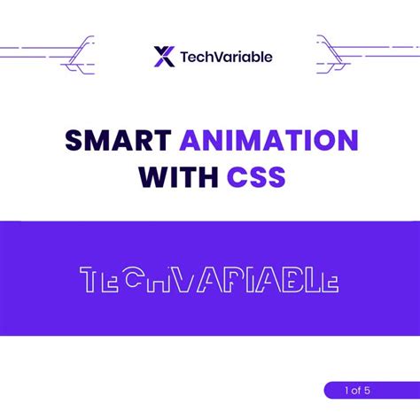 Techvariable On Linkedin Simple Css Trick For Smart Animation
