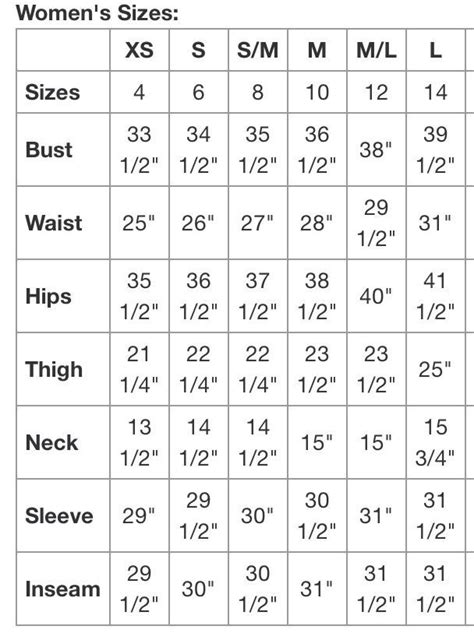 Australian Sizing Measurements For Women Pants Sewing Pattern