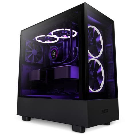 Nzxt H5 Elite Mid Tower Gaming Chassis Matte Black Techistan Pakistan