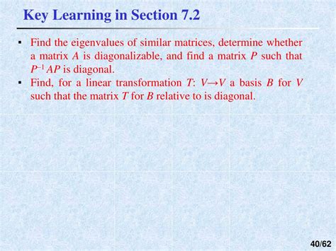 PPT CHAPTER EIGENVALUES AND EIGENVECTORS PowerPoint Presentation Free Download ID