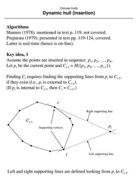 Ppt Convex Hulls Dynamic Hull Insertion Powerpoint Presentation Free Download Id5832018