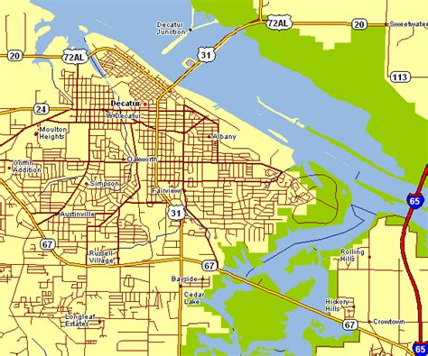 Decatur Al Zip Code Map Map