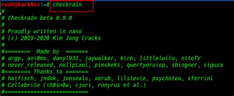 Checkra1n Install In Kali Linux Checkra1n Jailbreak Tool On Linux