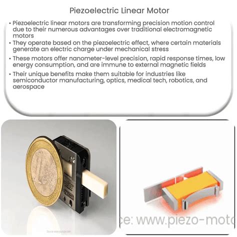 Piezoelectric Motor How It Works Application And Advantages