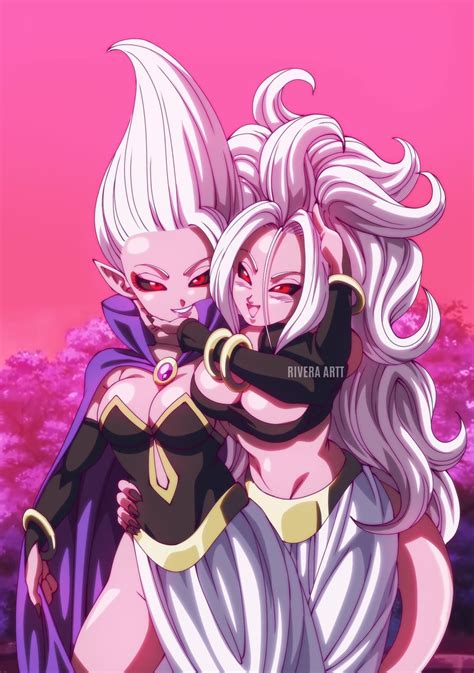 Android 21 Majin Android 21 And Dr Arinsu Dragon Ball And 2 More Drawn By Rivera Artt