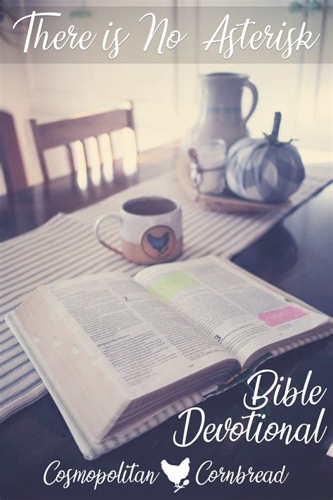 There Is No Asterisk Devotional Video Cosmopolitan Cornbread