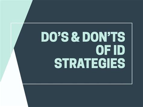 Instructional Design Strategies For Rapid Elearning Ppt