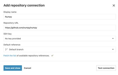 manage git repositories in notebook environment datalore documentation