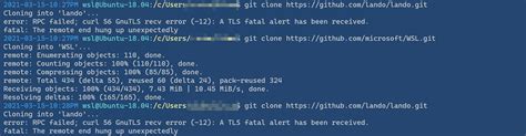 Github Cloning Error In Wsl2 Driver Mtu · Issue 4253 · Microsoftwsl