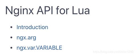 Openresty中的lua Resty Core和nginx Lua Module 的api 效率对比 Csdn博客