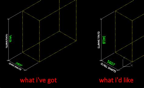 3d Dimensions With 2d Text Autocad 2d Drafting Object Properties