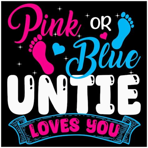 Design De Cita O De An Ncio De Beb Revela O De Sexo Rosa Ou Azul Desamarrado Vetor Premium