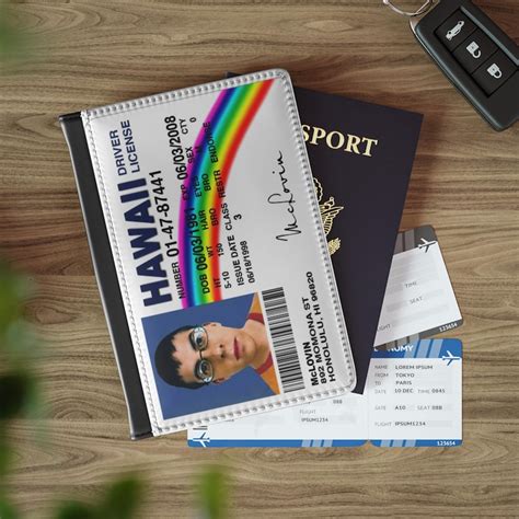 Mclovin Passport Cover Superbad Design Eco Friendly Travel Accessory Traveler Passport Holder