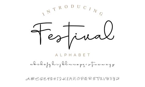 Font De Pincel Escrito à Mão Para Citações De Letras Estilo Pincel