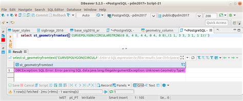Error Rendering Postgresqlpostgis Geometry Columns · Issue 4651 · Dbeaverdbeaver · Github