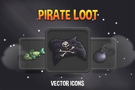Pirate Loot Vector RPG Icons Download CraftPix Net