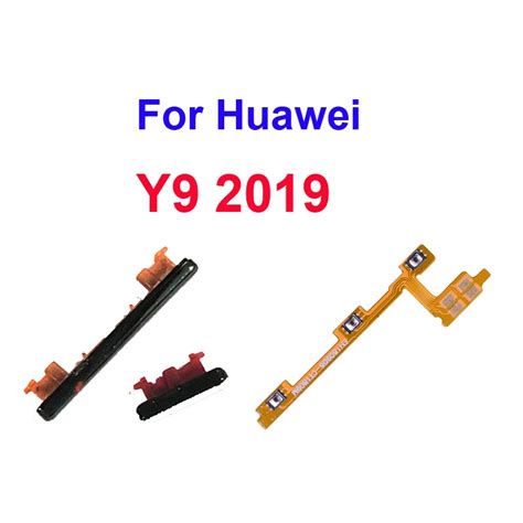For Huawei Y9 2019 Power On Off Button Flex And Out Side Volume Up Down
