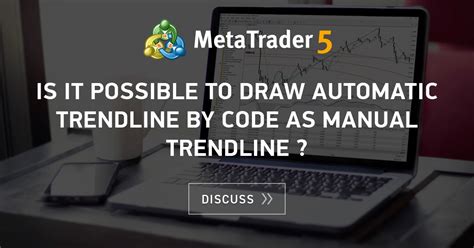 Is It Possible To Draw Automatic Trendline By Code As Manual Trendline