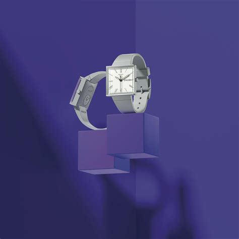 Swatch Reimagines Bioceramic Watches With Square Cases