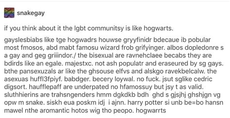 Yeah Hogwarts R Tumblr